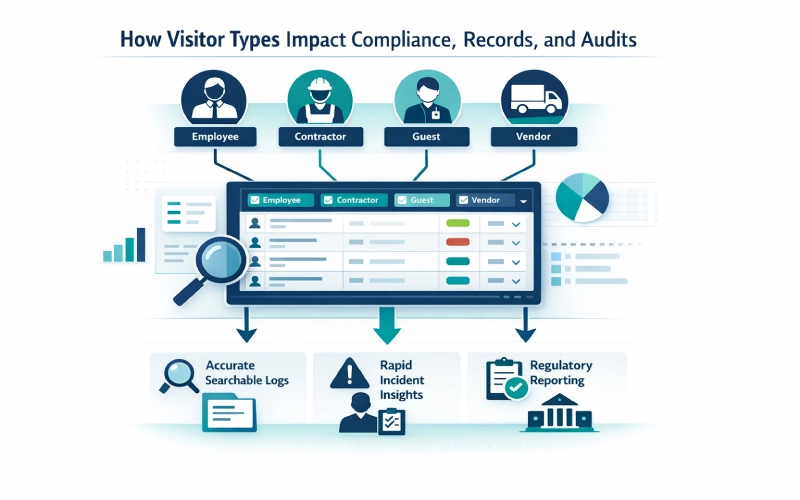 Types of Visitors in a Company: How Visitor Management Systems Work
